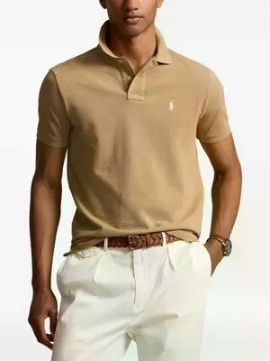 Polo Ralph Lauren Logo Polo Shirt - Brown