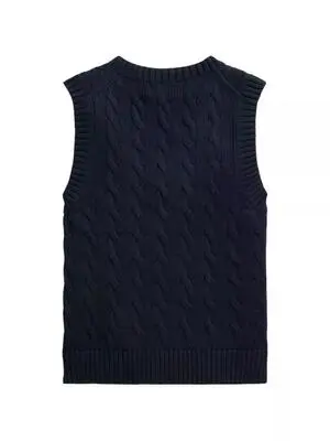 Polo Ralph Lauren Cable Knit V-neck Vest