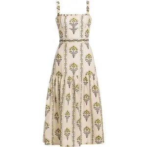 Agua Bendita Níspero Moriche Midi Dress - Multi