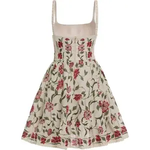 Agua Bendita Granadilla Quebrada Mini Dress - Multi