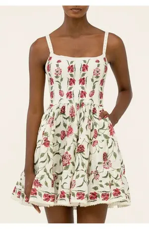 Agua Bendita Granadilla Quebrada Mini Dress - Multi