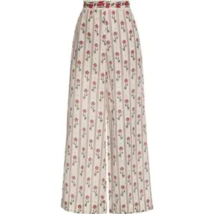 Agua Bendita Zip Up Pants For Women