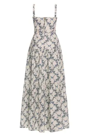 Agua Bendita Lima Gloriosa Maxi Dress