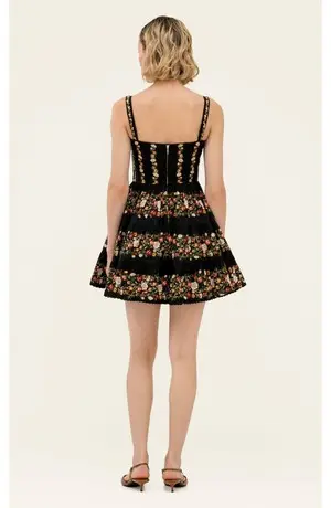 Agua Bendita Lima Paramo Mini Dress