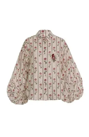 Agua Bendita Agar Quebrada Blouse - Multi