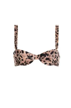 Agua Bendita Agraz Jaguar Bikini Top - Multi