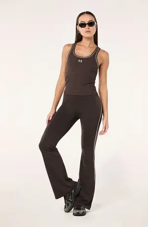 P.E Nation Nexus Rib Tank - Coffee