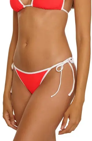BECCA By Rebecca Virtue Sport Mode Side Tie Bikini Bottoms