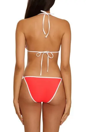 BECCA By Rebecca Virtue Sport Mode Side Tie Bikini Bottoms