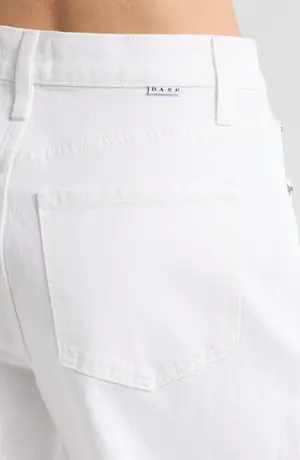 DAZE Westward Grommet-embellished High-waist Barrel Leg Jeans