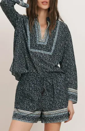 Flowy Cotton Blend Tops