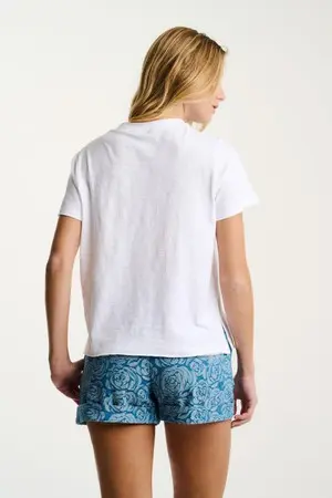 Lisa Todd Posy Posse Tee - White