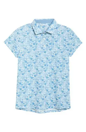 SWANNIES Melissa Print Golf Polo