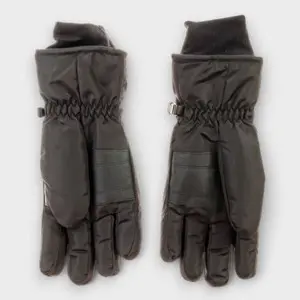 CANADA WEATHER GEAR Water-resistant Ski Gloves - Black