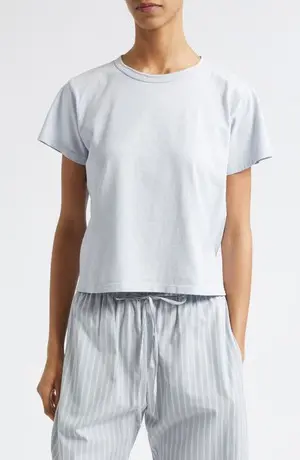 LESET The Margo Tee - Aqua