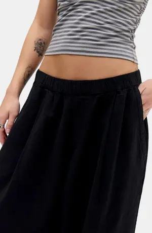 BDG URBAN OUTFITTERS Bobbi Pleated Linen Cocoon Pants