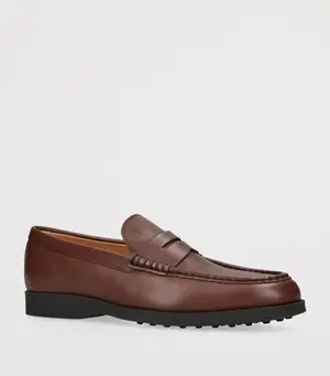 TOD'S Leather Moccasins