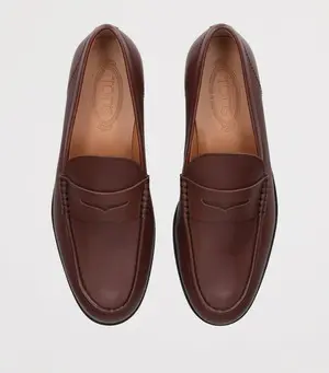 TOD'S Leather Moccasins