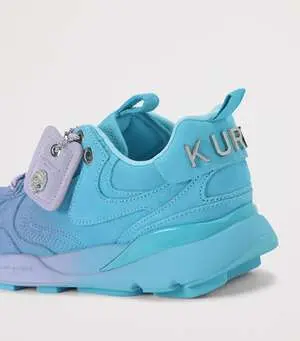 Kurt Geiger Suede Kurt Runner Sneakers - Blue