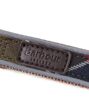 Barbour Classic Reflective Tartan Dog Lead