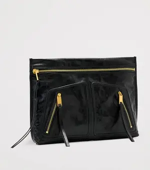 ALLSAINTS Jean Rey Leather Pouch