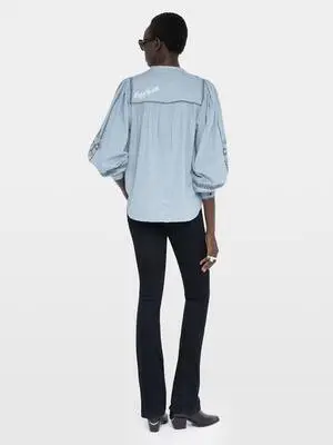 Zadig&Voltaire Tigy Tunic - Sky