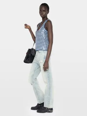 Zadig&Voltaire Tarys Sequin Tank - Sky