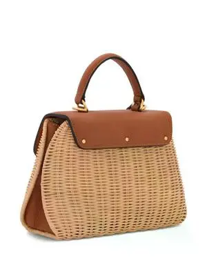 Oscar De La Renta Poppy Tote
