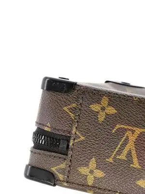 LOUIS VUITTON Handle Soft Trunk Bag Macassar Monogram Canvas