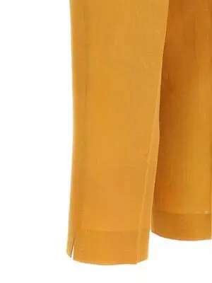 Herno Pleated Linen Trousers