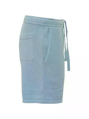 Dolce & Gabbana Drawstring Cotton Shorts - Blue