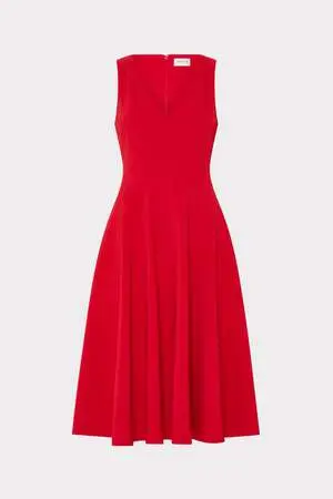 Milly V Neck Day Dresses