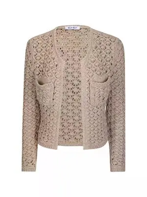 ELY ELY Open-knit Patch Pocket Knitwear