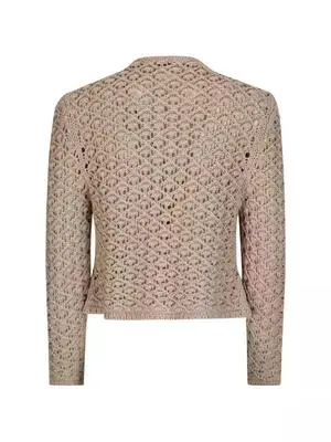 ELY ELY Open-knit Patch Pocket Knitwear