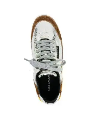 Andersson Bell Nero Sneakers - Silver