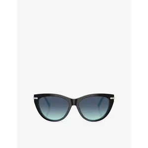 Tiffany & Co. Tf4253 Cat-eye Sunglasses - Black