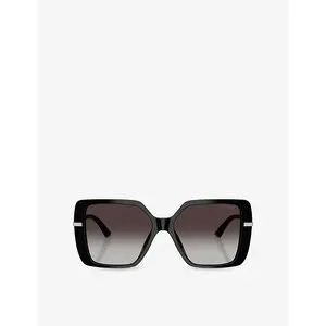 JIMMY CHOO Square-frame Acetate Sunglasses - Black