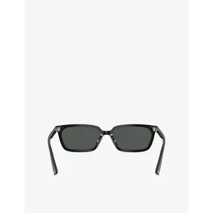 JIMMY CHOO Pillow-frame Acetate Sunglasses - Black