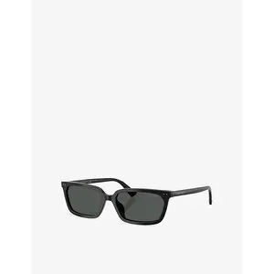 JIMMY CHOO Pillow-frame Acetate Sunglasses - Black