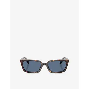 JIMMY CHOO Jc5050u Pillow-frame Tortoiseshell Acetate Sunglasses - Brown