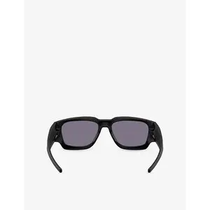Oakley Oo9514 Instagator Square-frame Sunglasses - Black