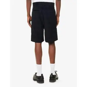 THAMES Cotton-blend Checked Jacquard Shorts