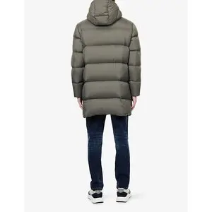 ARNE Hooded Mid-length Puffer Parka Jacket