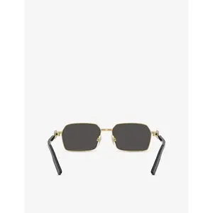 Dolce & Gabbana Dg2316 Irregular-frame Metal Sunglasses