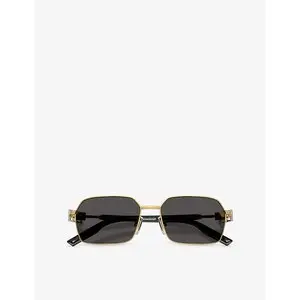 Dolce & Gabbana Dg2316 Irregular-frame Metal Sunglasses