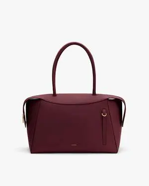 Cuyana Forma Bowler Bag - Cherry