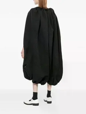 Comme Des Garçons Textured Gathered Dress