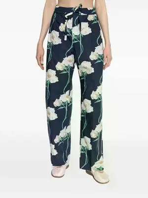 Kenzo Floral-print Trousers