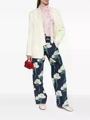 Kenzo Shawl Lapel Pocket Blazer