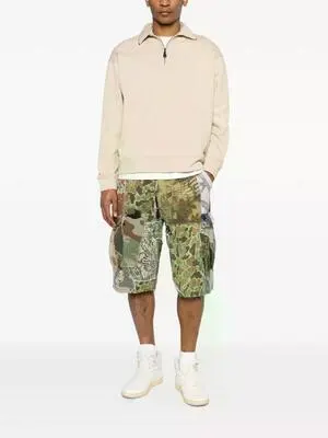 VISION OF SUPER Zip-up Collared Polo Shirt
